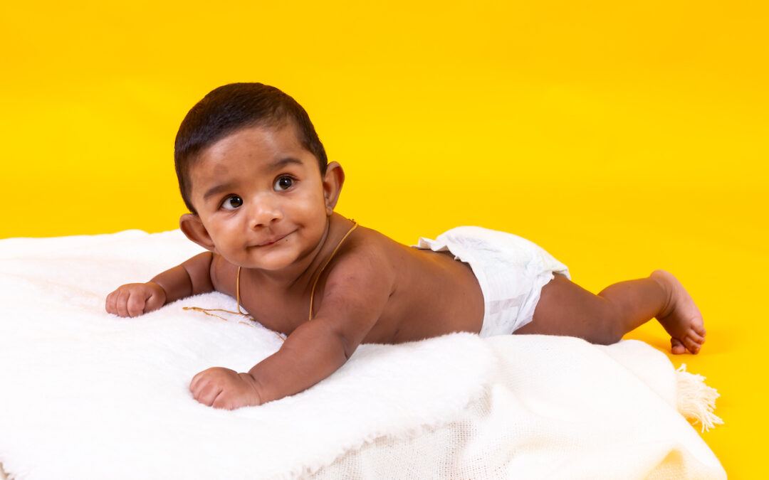 6 month baby boy portrait3 - Bebe Photography